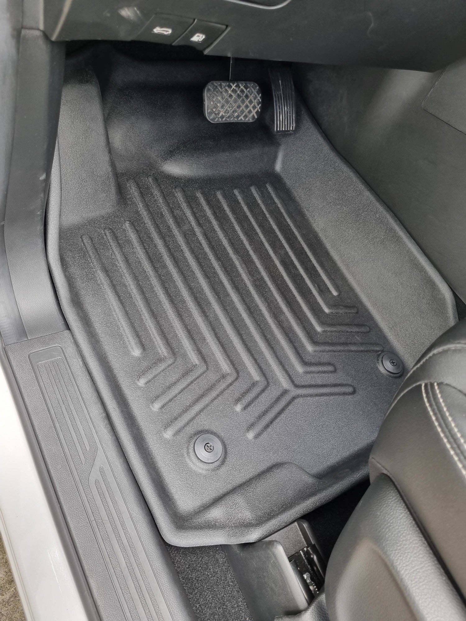 Matte Thermoformed Floor Mats Todoparts Chevrolet Captiva Turbo 5 Seats ...