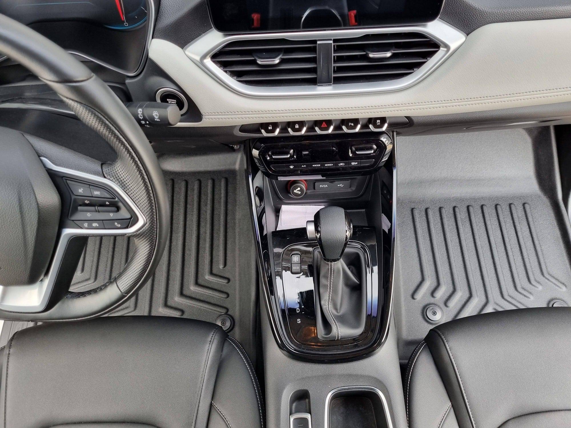 Matte Thermoformed Floor Mats Todoparts Chevrolet Captiva Turbo 7 Seats ...